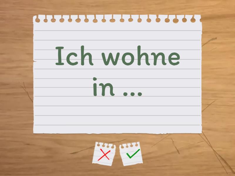 Self Introduction - Flash cards