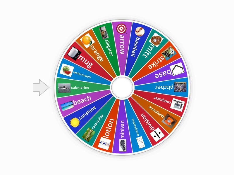 Syllable Segmentation - Spin the wheel
