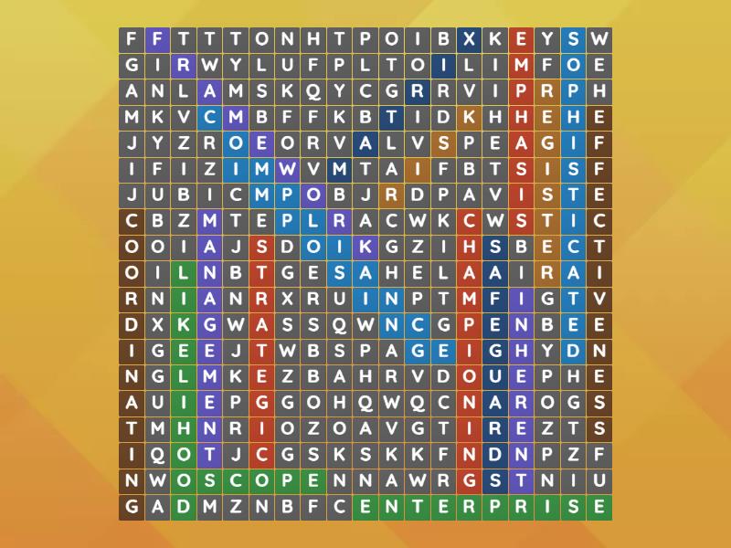 Games MA - Wordsearch