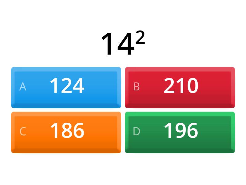 Guess the Square - Quiz