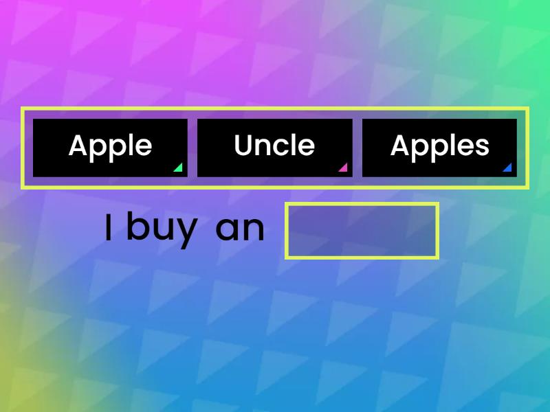 What is the food missing? - Complete the sentence