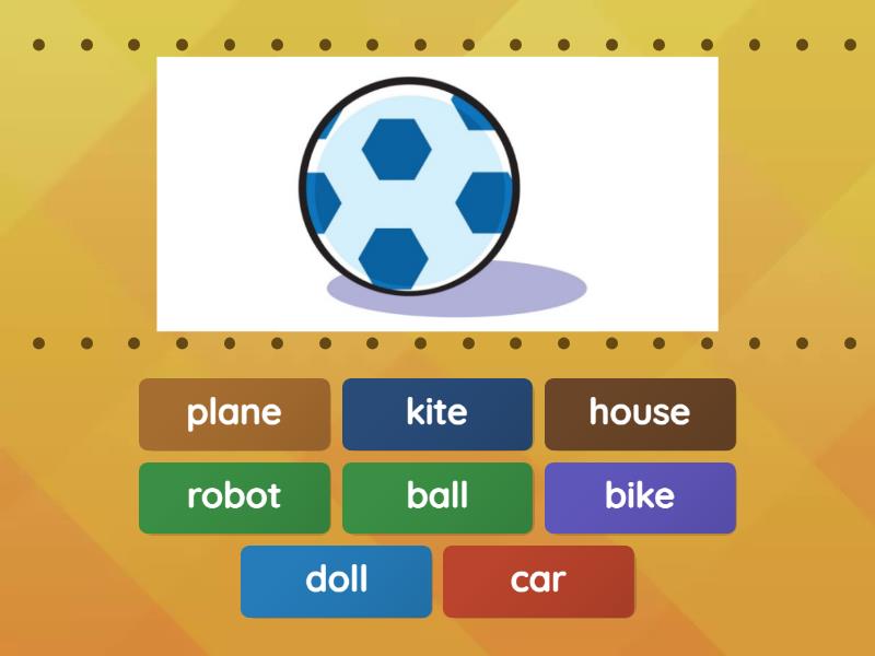 Power Up 1. Unit 5. Toys - Find the match