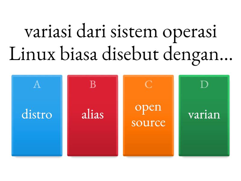 Seputar komputer - Quiz