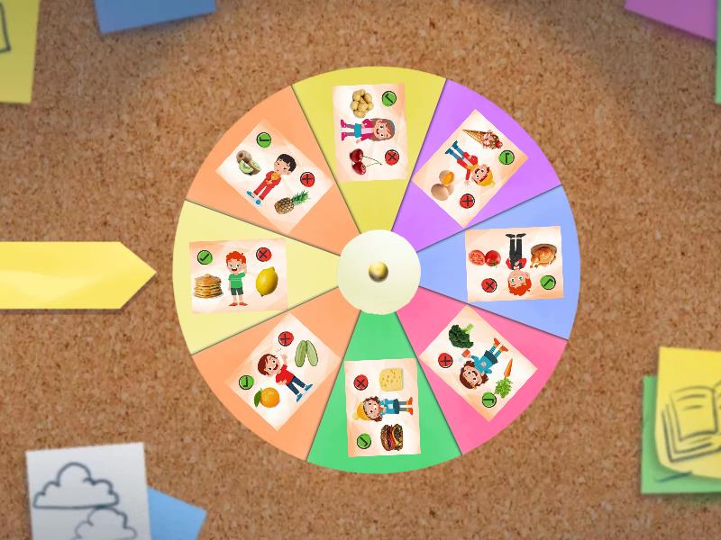 food - Spin the wheel