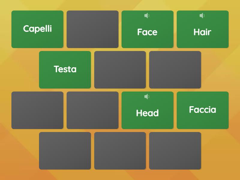 My face memory - Matching pairs