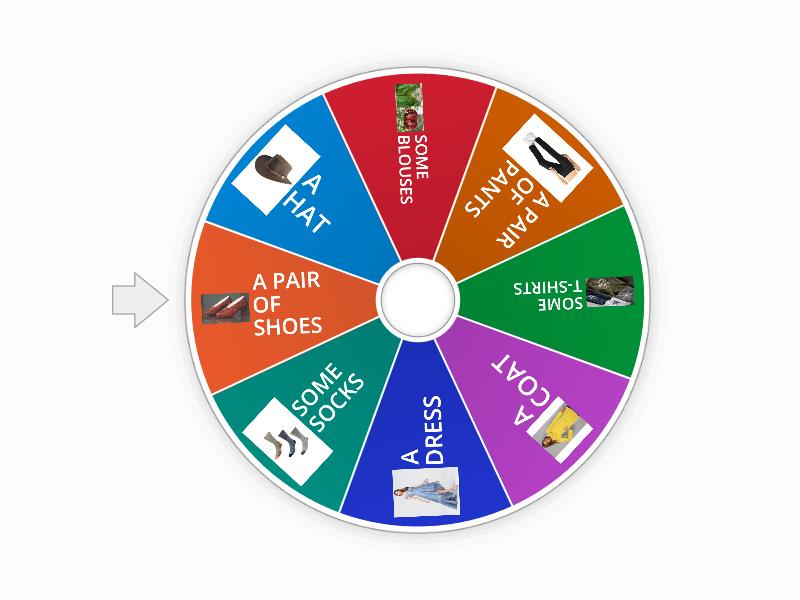 CLOTHES - Spin the wheel