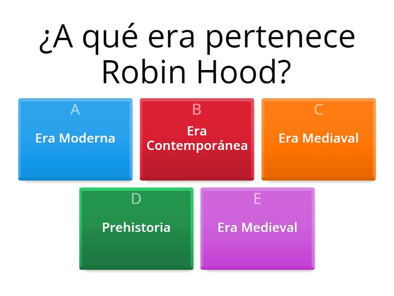 Robin Hood - Quiz