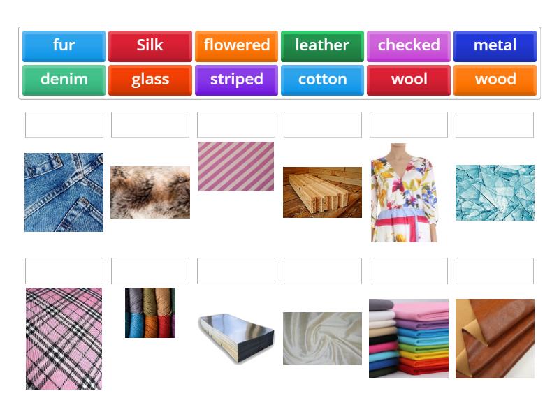 Materials and patterns - Match up