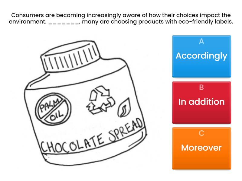 Discourse Markers Quiz Cuestionario