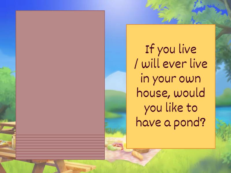 Nature (questions) * - Speaking cards