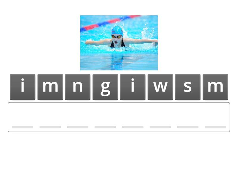 Sport and Hobbies 3rd grade - Anagram