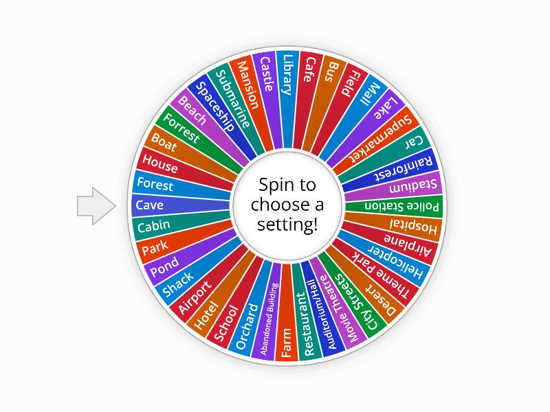 Settings! - Spin the wheel