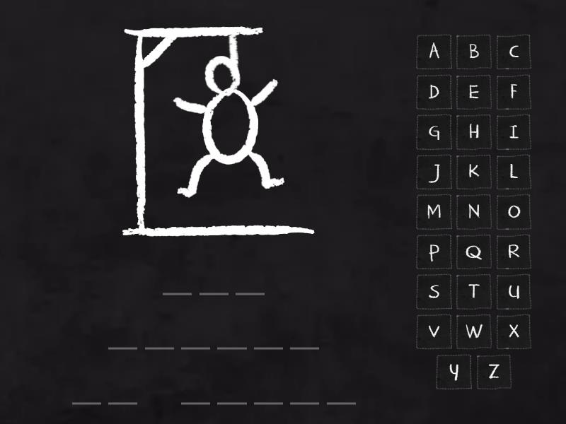 cool game - Hangman