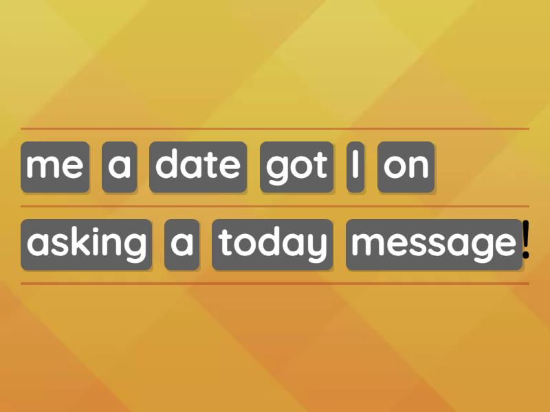 C1. English File [phrases with 'get'] 3A - Unjumble