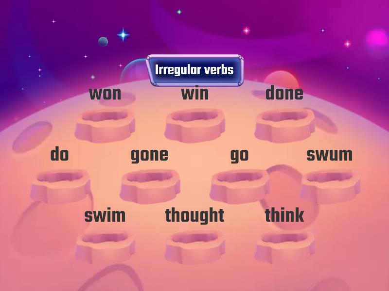 Past participle - Whack-a-mole