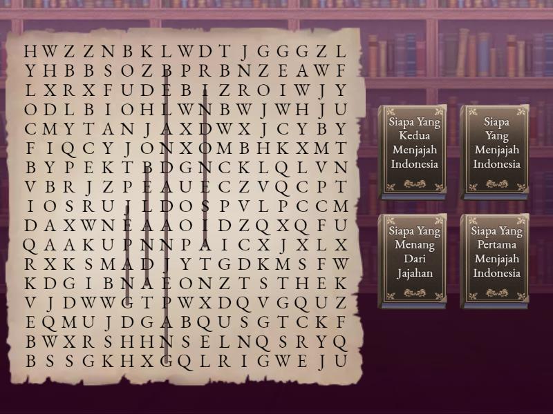 Indonesia Merdeka - Wordsearch