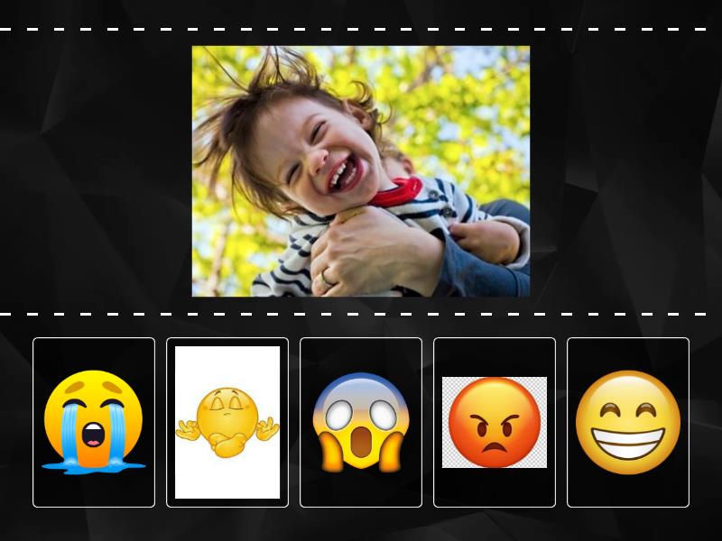 SCEGLIAMO LE EMOTICON - Find the match