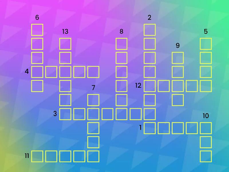 Speakout unit 8(clothes) - Crossword
