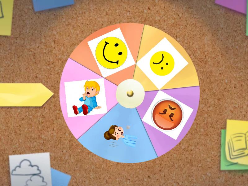 Emotions & Feeling - Spin the wheel