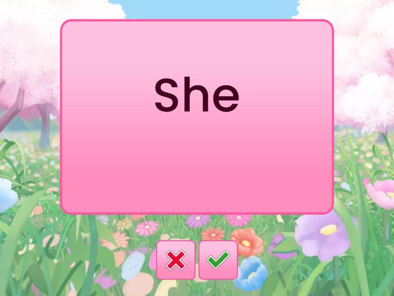 Verb to be - Flash cards