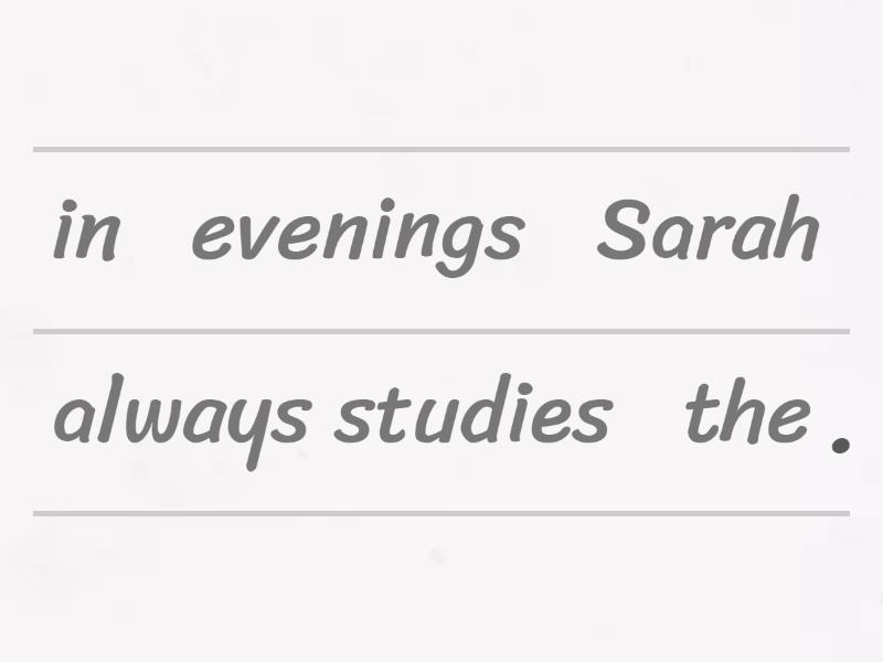 Adverbs of frequency (Always, Usually, Regularly, Often, Sometimes ...