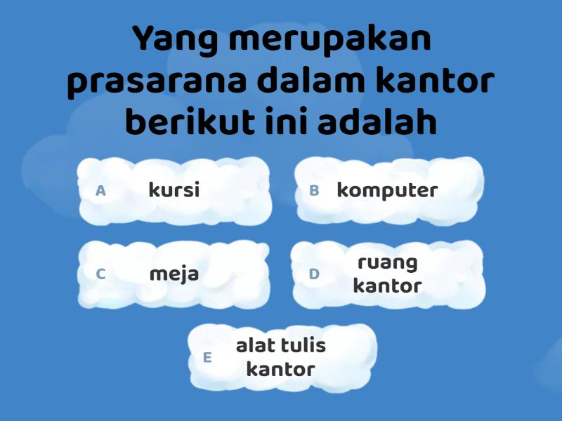 KUIS RUANG LINGKUP - Quiz