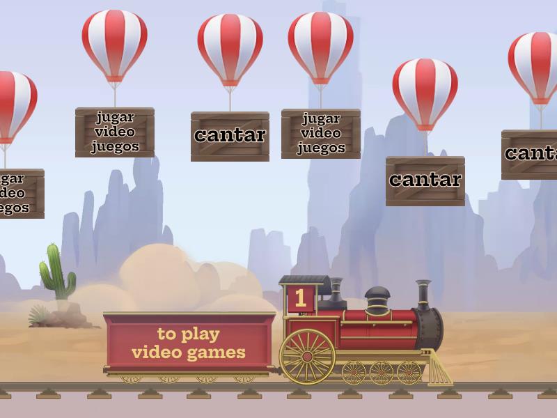 Actividades del tiempo libre - Balloon pop