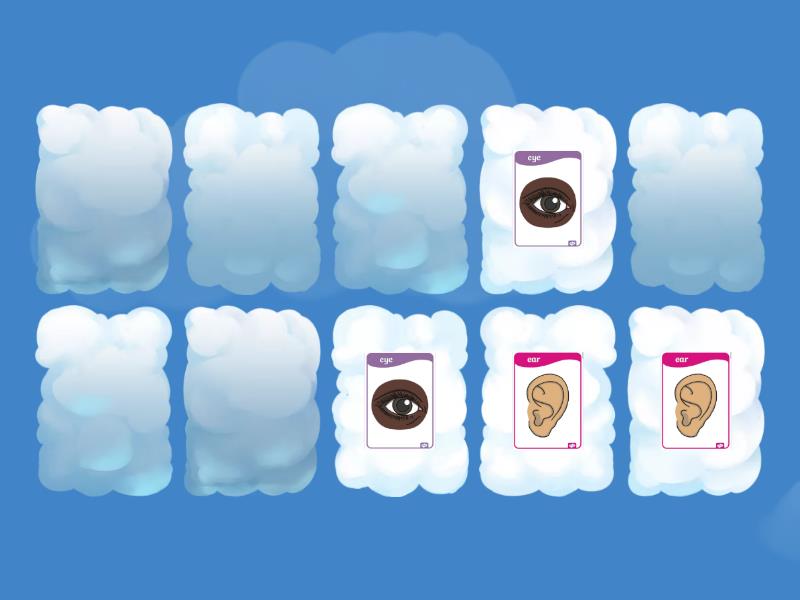 FACE PARTS - Matching pairs