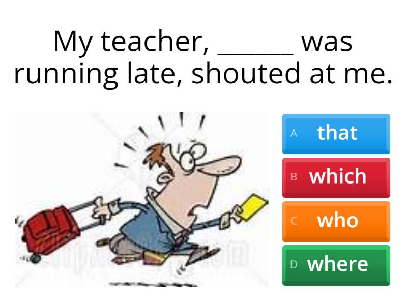 Relative Clauses Quiz