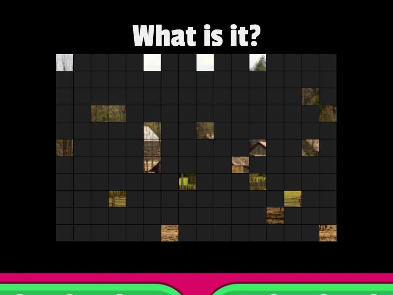 Guess the object - Image quiz