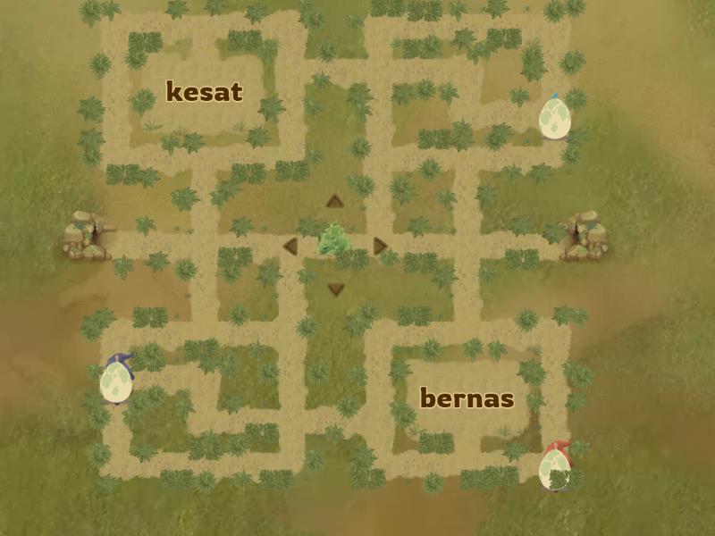 Kata Adjektif - Maze chase