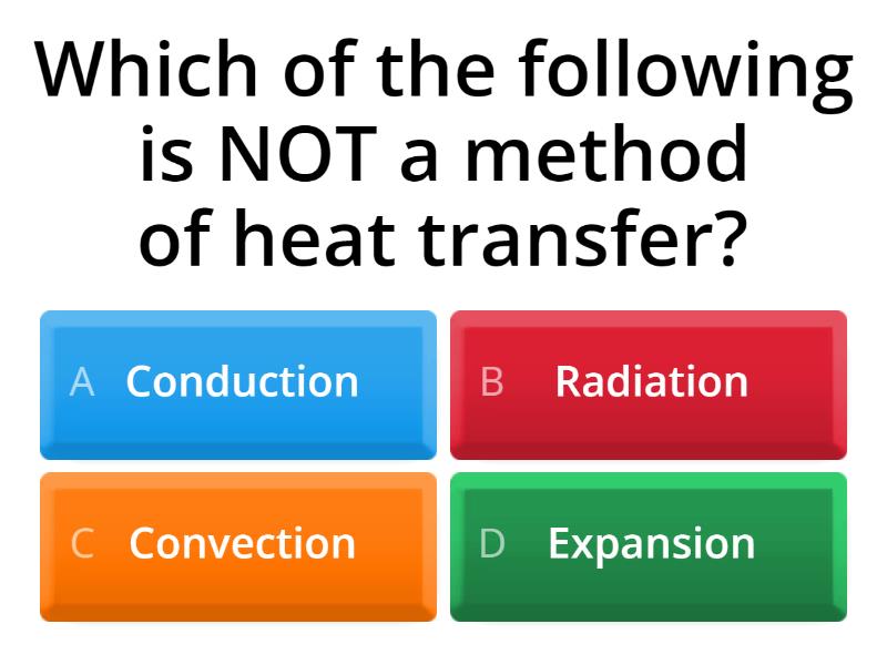 HEAT TRANSFER - Quiz