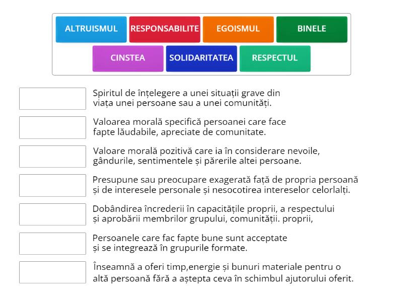 VALORI ȘI NORME MORALE - Associação