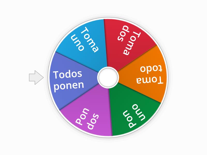 Jugar "Toma todo" - Random wheel
