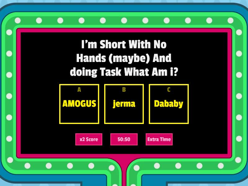 Guess The Meme! - Gameshow quiz
