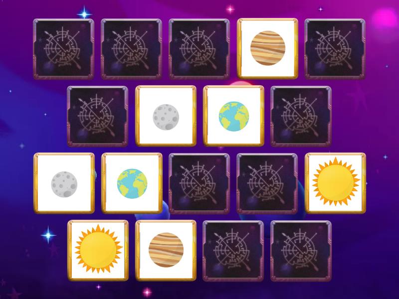 Solar syst - Matching pairs