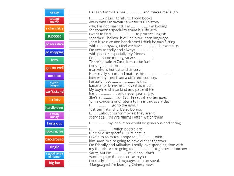An annual experiment + revision - Match up