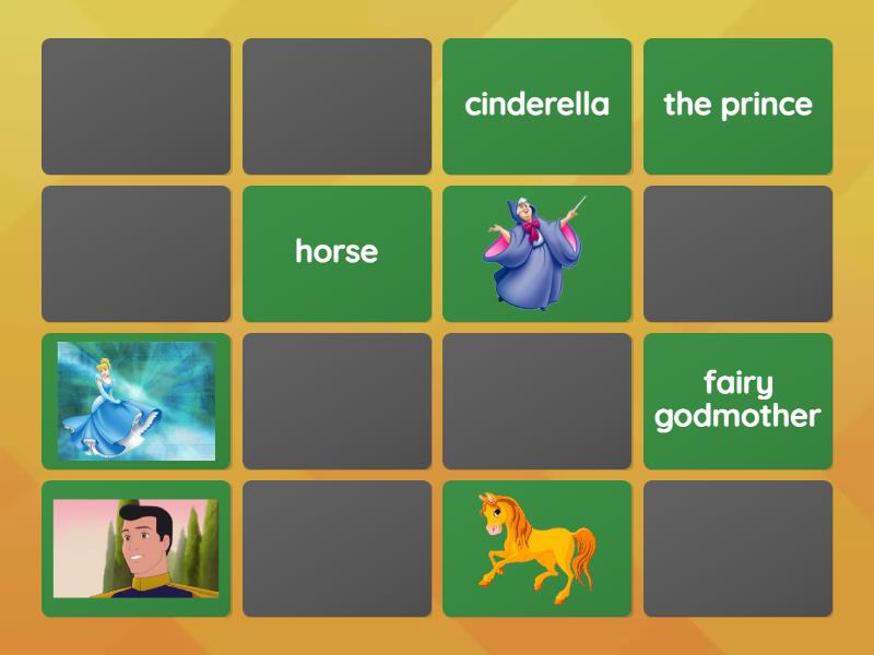 cinderella - Matching pairs