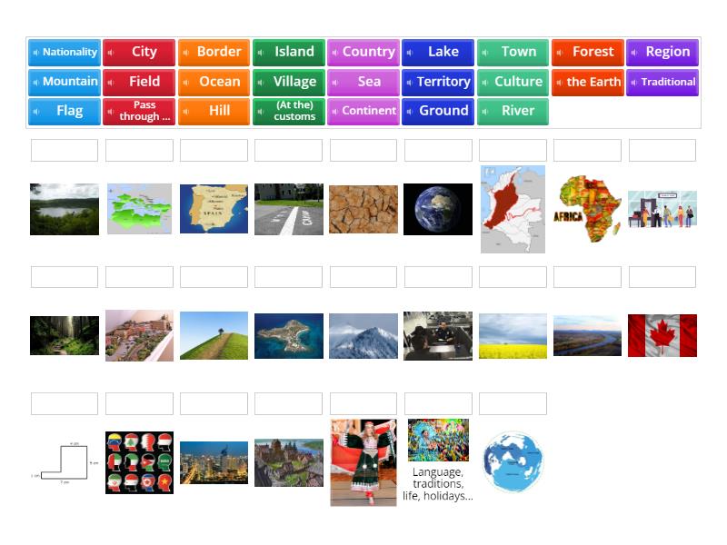 L50-51 (geography+countries) - Match up