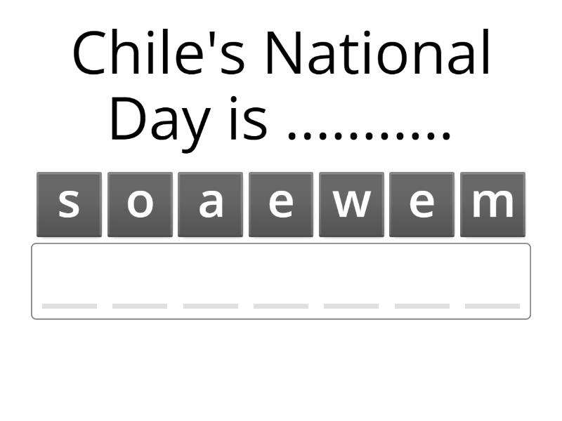 Calificative adjectives vocabulary - Anagram