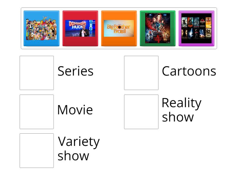 Tv shows - Match up