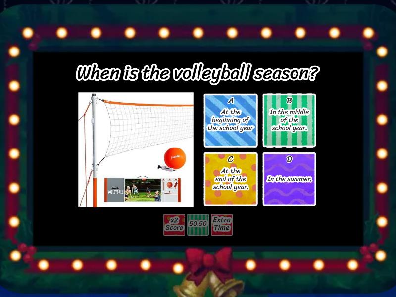 HHAI Volleyball - Gameshow quiz