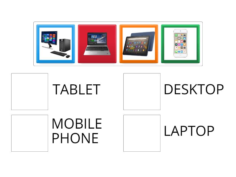 TYPES OF COMPUTER - Match up