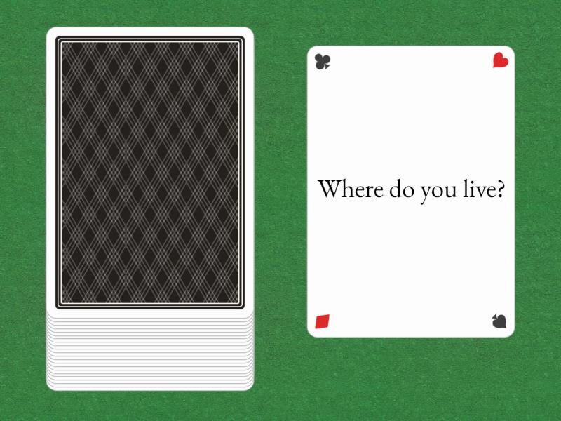 Speaking CARDS A2 - Speaking cards