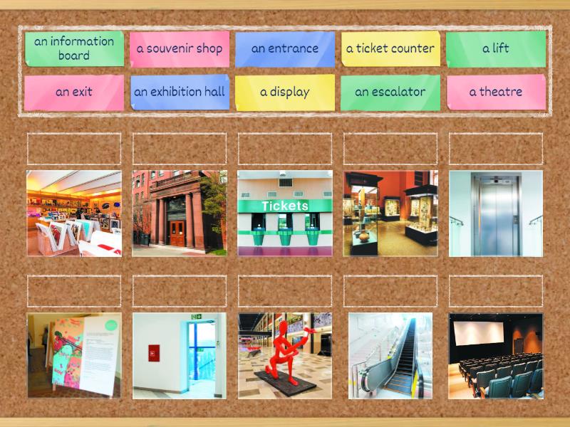 4B Unit 3 Vocabulary - Match up