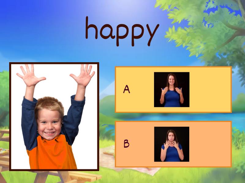 Emotions Sign Language - Quiz