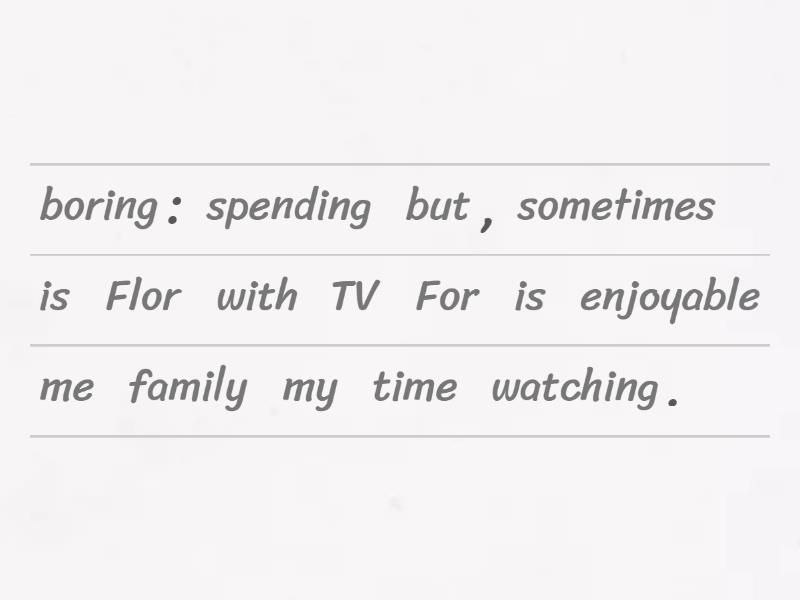 Flor & Carolina - Unjumble