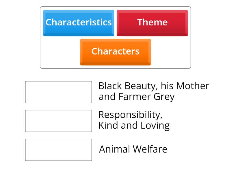 Black Beauty Chapter 1 : My Mother - Match up