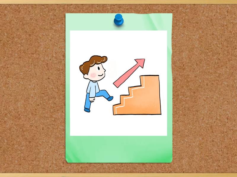 Prepositions of movement - Flash cards