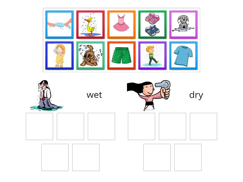 Doodle Town 1C, Unit 8 (lesson 4) - Group sort